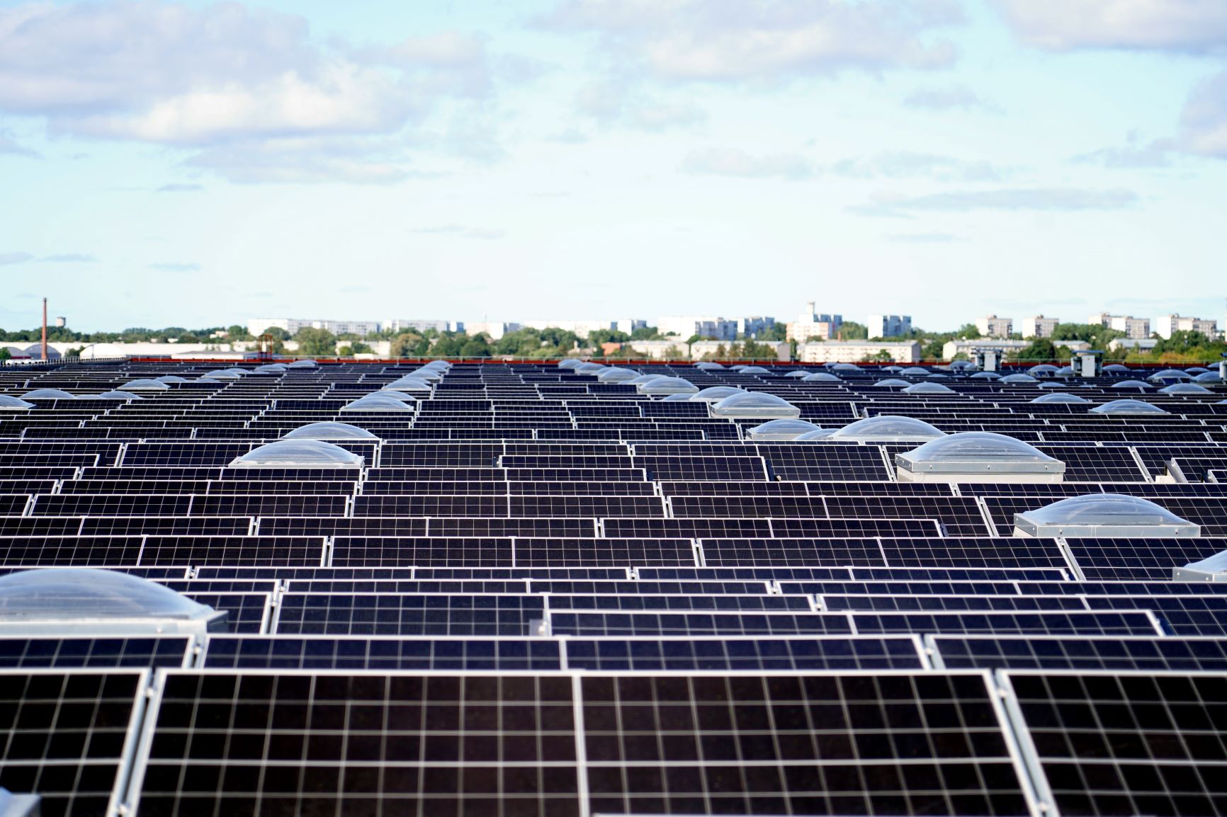 A new solar panel park is opened in the Port of Riga | Freeport of Riga ...